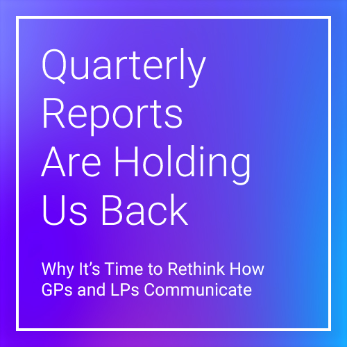 Quarterly Reports Are Holding Us Back - RECAP