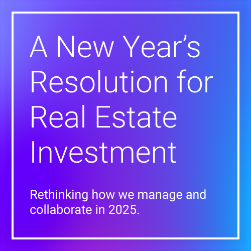 A New Year’s Resolution for Real Estate - RECAP